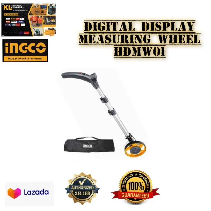 INGCO DIGITAL DISPLAY MEASURING WHEEL HDMW01 | Lazada PH