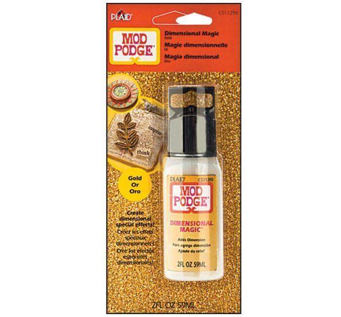 Mod Podge Gold Glitter Dimensional Magic 2oz | Lazada PH