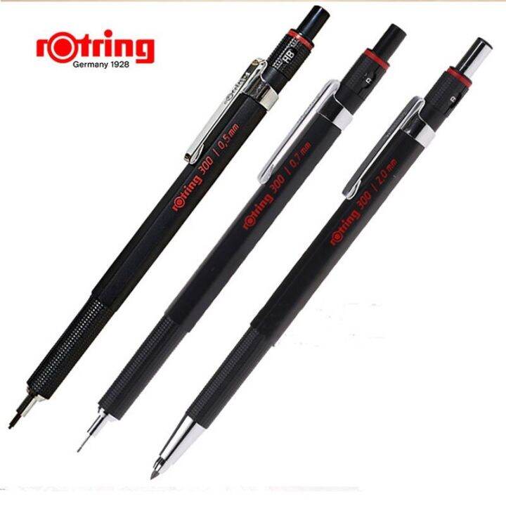 Rotring 300เครื่องเขียนดินสอกด0.5/0.7/2.0Mm ดินสอกดที่ยึดปากกาพลาสติก ...
