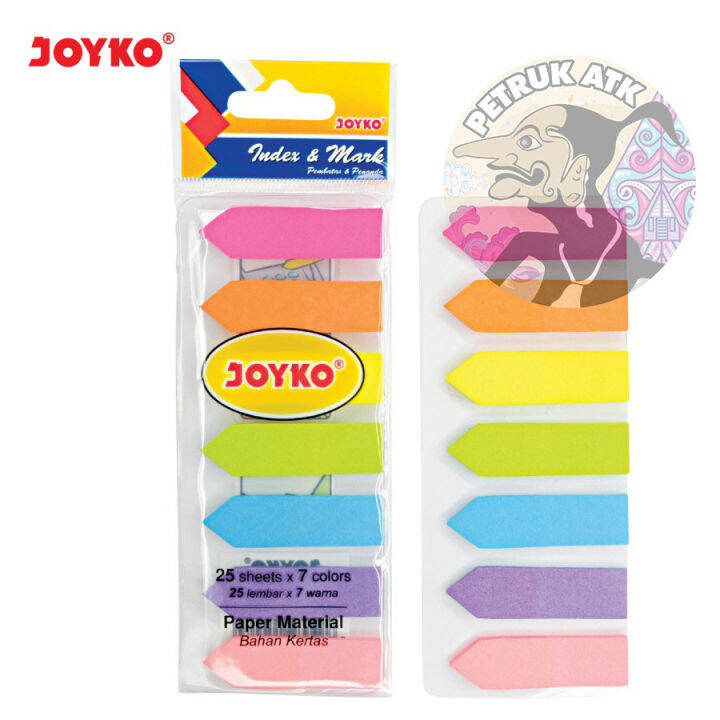 [SET] STICKY NOTES JOYKO IM-33 (KERTAS) MEMO / PEMBATAS / PENANDA ...