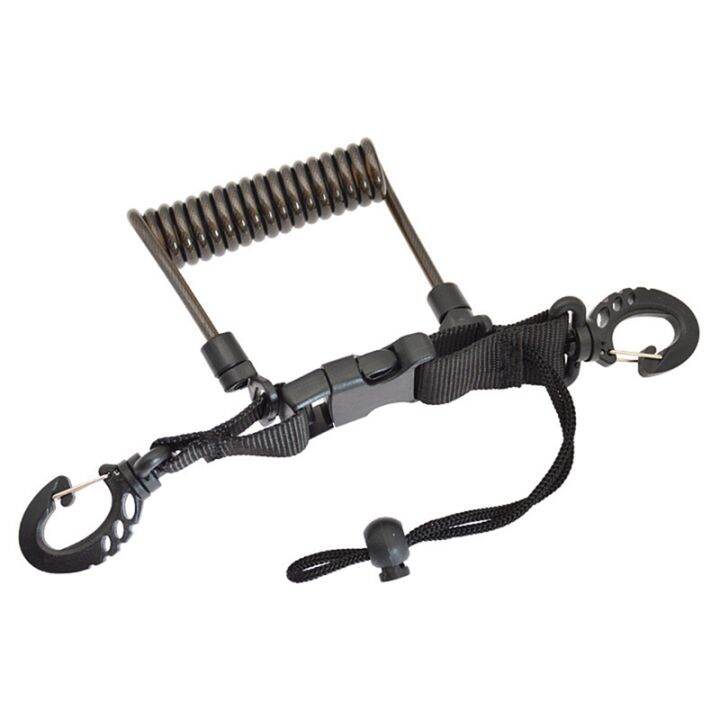 Scuba Diving Lanyard Scuba Diving Tank Carrier Loss Coil Rope Spring