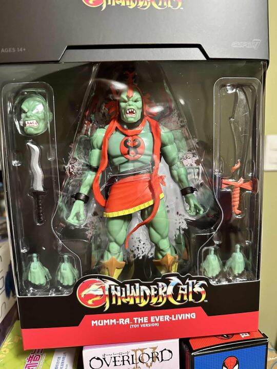 SUPER 7 THUNDERCATS MUMM-RA THE EVER-LIVING TOY VERSION 1/12 SCALE NEW ...