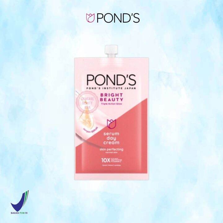 PONDS Bright Beauty Serum Day Cream Sachet 7.5gr | Lazada Indonesia