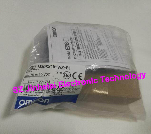 ใหม่และเป็นต้นฉบับ E2B-M30KS15-WZ-B1 OMRON Proximity Sensor,Proximity Switch,10-30VDC 2M ...