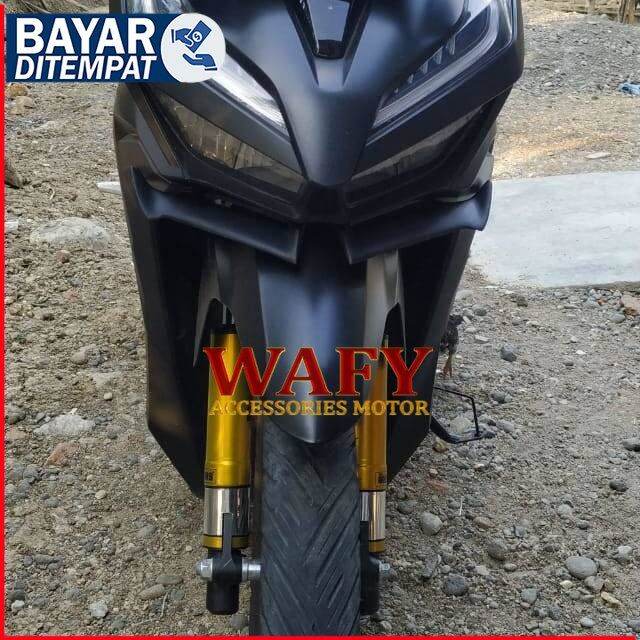 Winglet Vario 150 Tahun 2018 2019 Keyless Warna Hitam Doff Winglet Vario 2018 Wafy Aksesoris ...
