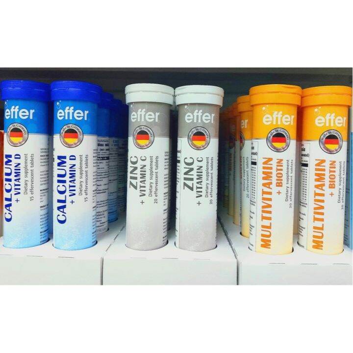 📣📣มาแล้วจ้าเม็ดฟู่🌼🌼Effer made in Germany มี 3 สูตร Calcium Vitamin D ...