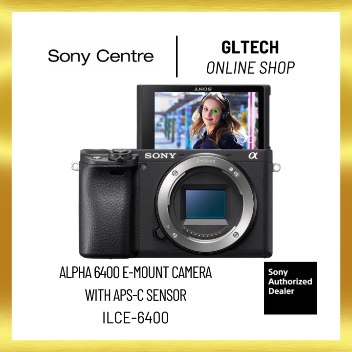 Sony (ILCE-6400) α6400 E-mount camera with APS-C Sensor A6400 ALPHA6400 ...