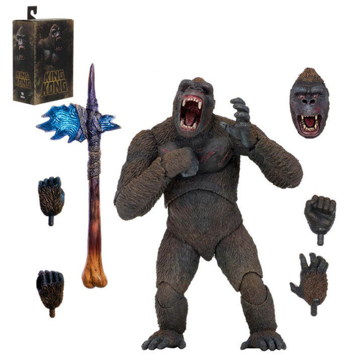 Neca Godzilla Vs King Kong Kingkong Gorilla Godzilla Monster Movable ...