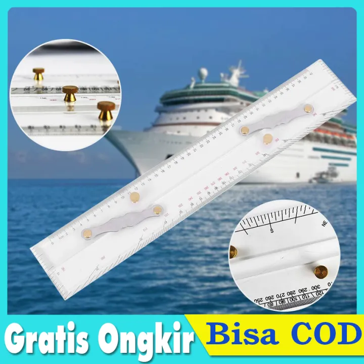 Mistar Jajar Peta 450/600 mm Parallel Ruler | Lazada Indonesia