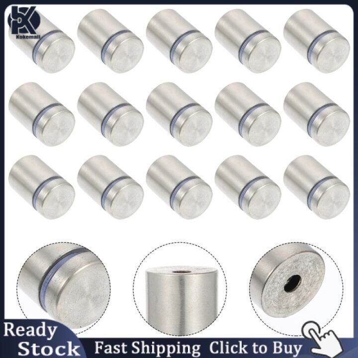 Kokemall [Sale] 20 Pcs Bolt Advertising Pin Wall Standoff Mounts ...