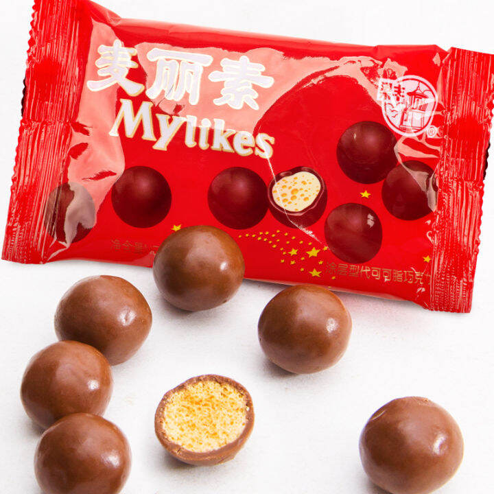 Liang Feng Mai Li Su Chocolate Bean 25g*10 Pack Candy Snacks ...