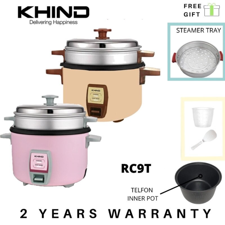 Khind 1.0 Electric Rice Cooker RC910T | Lazada