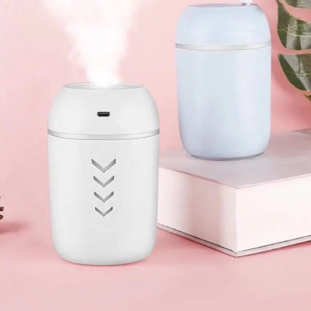 New 3 in 1 200ML Mini Ultrasonic Air Humidifier Diffuser Purifier ...