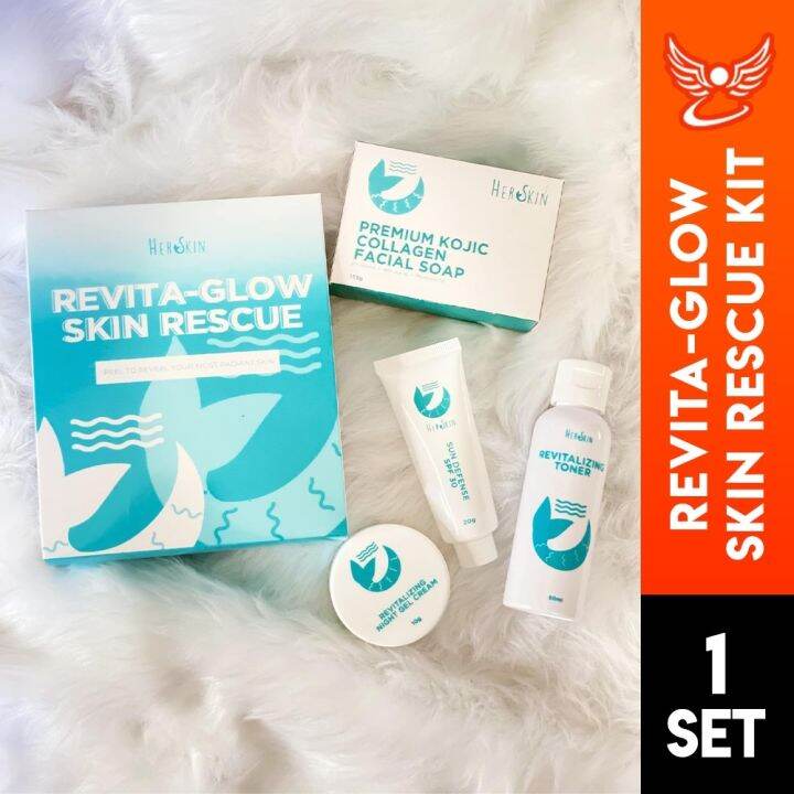 【COD】zhunzhan99395 HER SKIN Revita Glow Skin Rescue Kit by Kath ...