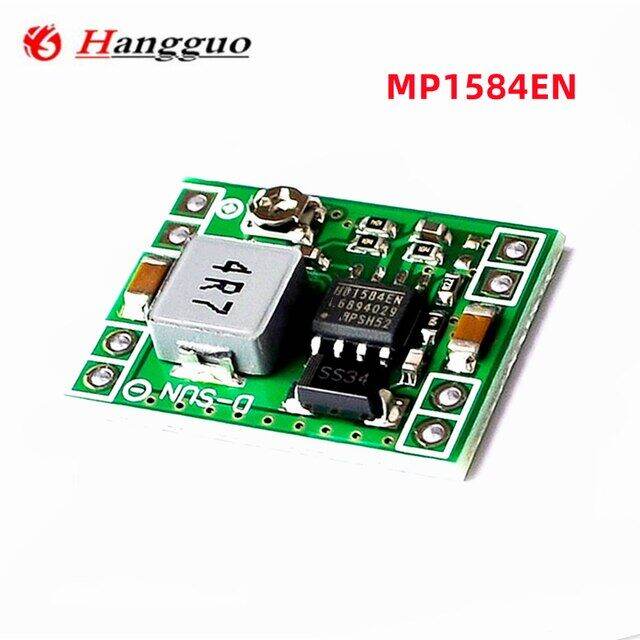 10 Buah MP1584EN 3A Ukuran Ultra-kecil DC-DC Modul Suplai Step Down Daya Yang Dapat Disesuaikan ...