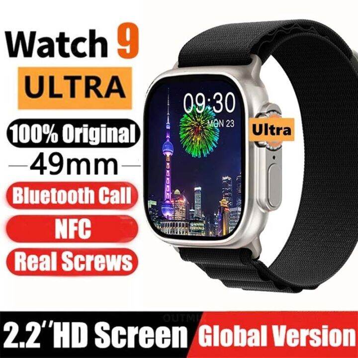 2023 New Watch 9 Ultra Smartwatch 49Mm NFC Men Women Fitness Track ...