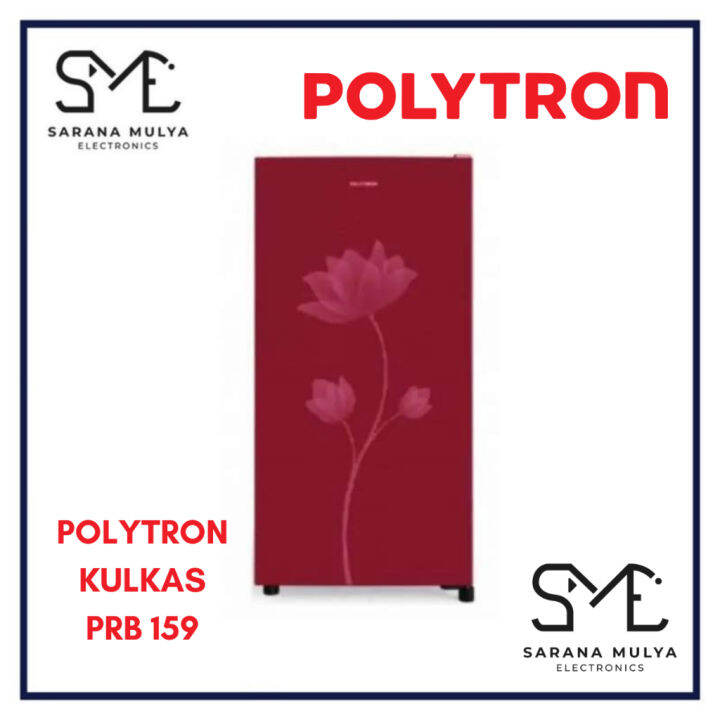 POLYTRON KULKAS 1 PINTU PRB 159 - LEMARI ES 1 PINTU 150L | Lazada Indonesia