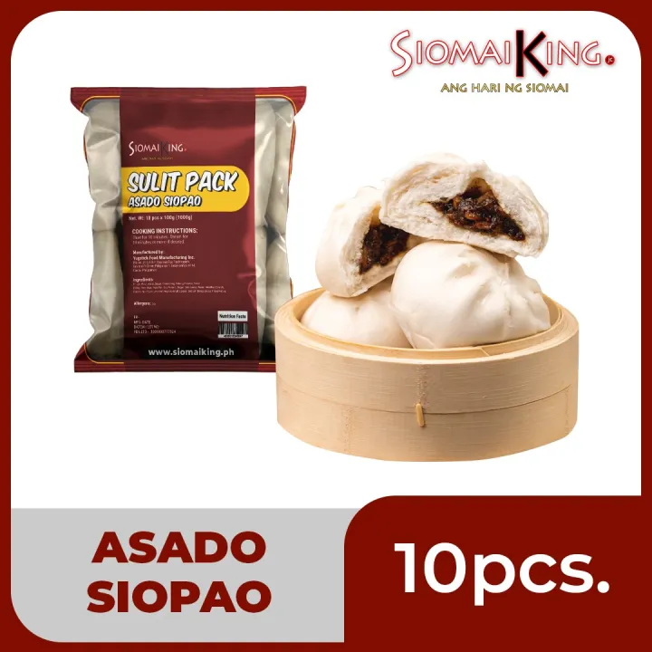 SIOMAI KING SULIT PACK ASADO SIOPAO (FROZEN) | Lazada PH