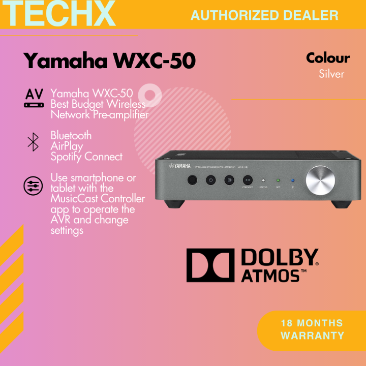 Yamaha WXC-50 Best Budget Wireless Network Pre-amplifier | Lazada