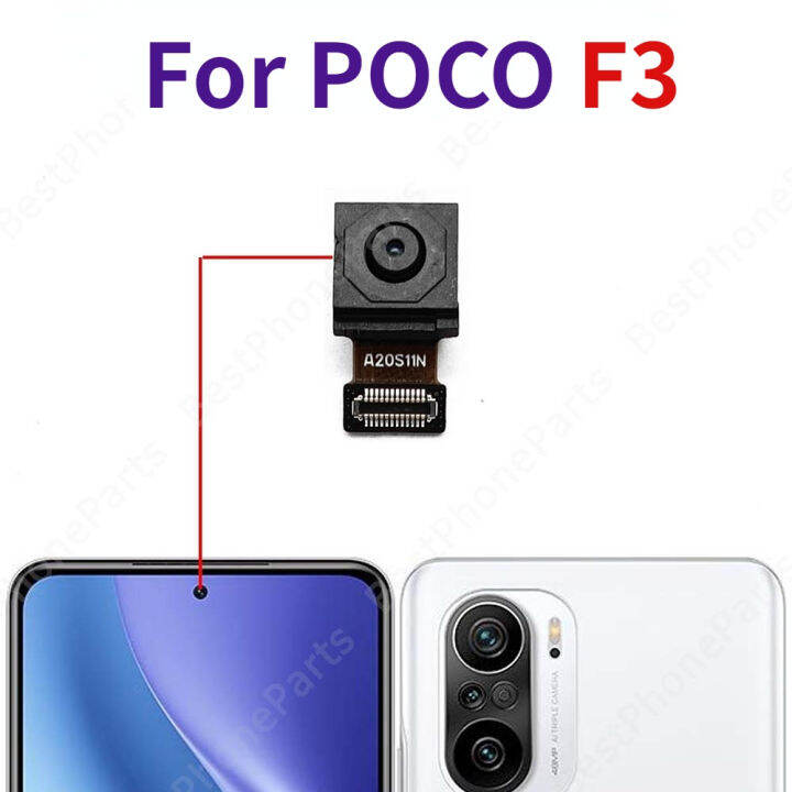 Selfie Frontal Original For Xiaomi Mi Poco F3 Small View Camera Module ...