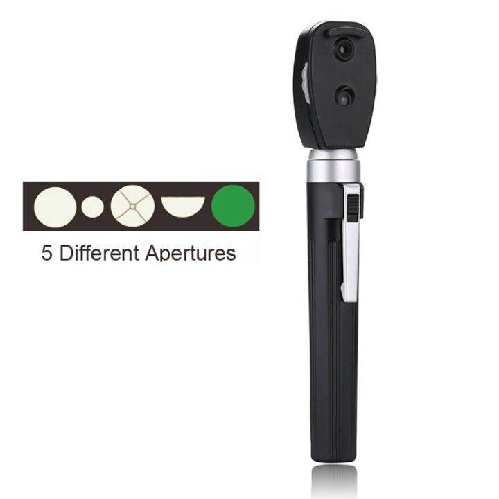 Handheld Professional Oftalmoscopio 5 Apertures Eye Care LED Diagnostic ...