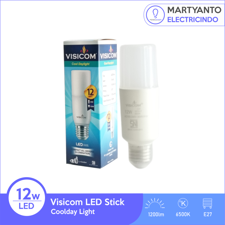 Lampu LED Stick Visicom 12 Watt Warna Putih | Lazada Indonesia