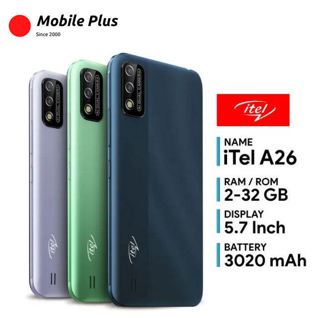 iTel A26 RAM 2/32GB เครื่องใหม่รับประกันศูนย์ 1 ปี | Lazada.co.th