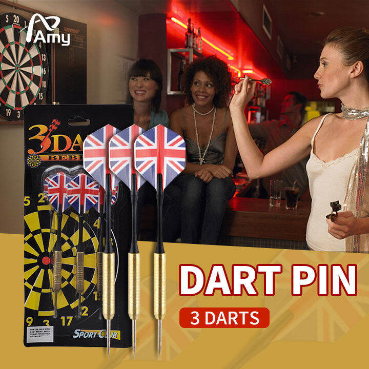 Dart Pins Professional Darts Pin Flag Copper Tournament Safty Darts Needle Strong and Sturdy ...