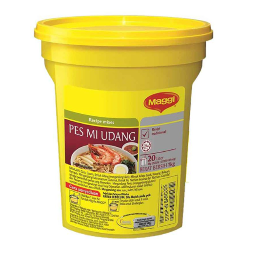Maggi Prawn Mee Paste / Pes Mi Udang - 1kg | Lazada
