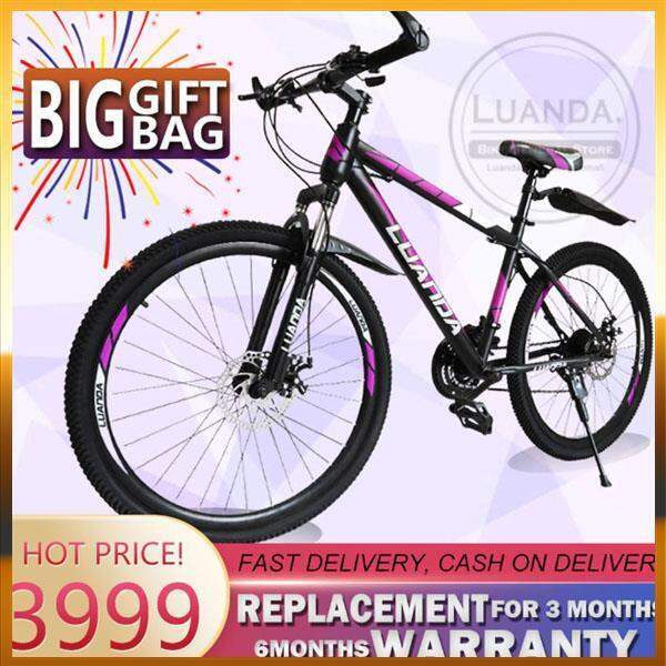 LUANDA Mountain Bike 26 Positioning Gear 21 Speed Safety Wrap No ...