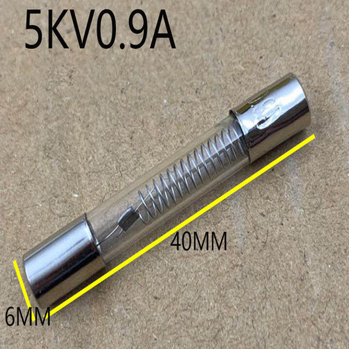 High Voltage Fuse Tube 5000V 5KV 0.9A High-Pressure Fuse for LG Galanz ...