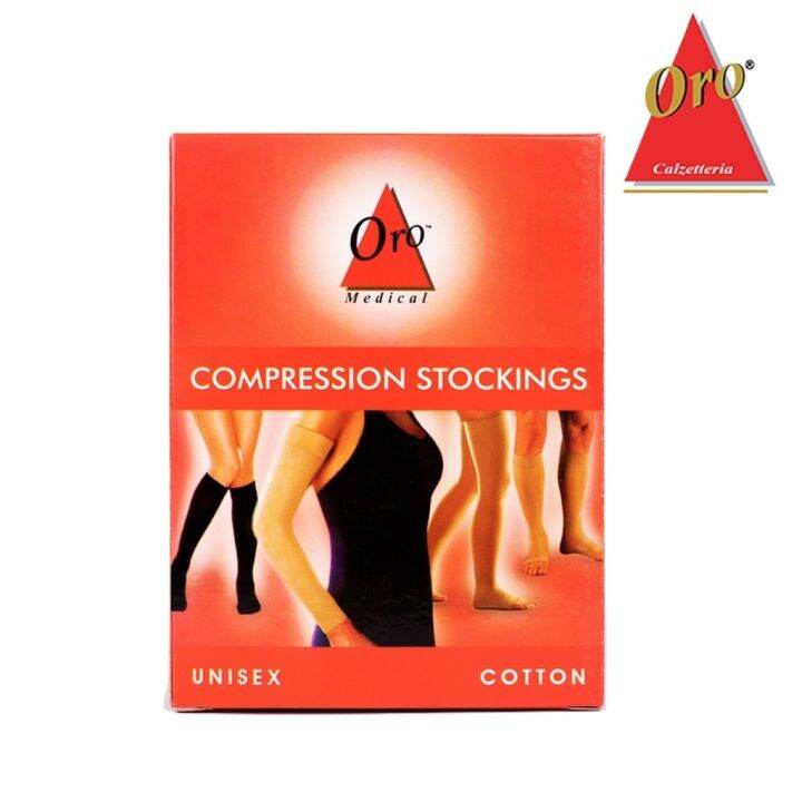 Oro Therapeutic Compression Stockings Thigh High 15-20mmHg | Lazada PH