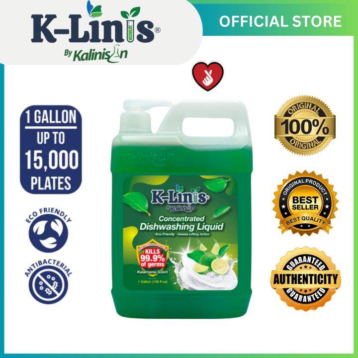 Kalinisan Concentrated Dishwashing Liquid 1 gallon | Lazada PH