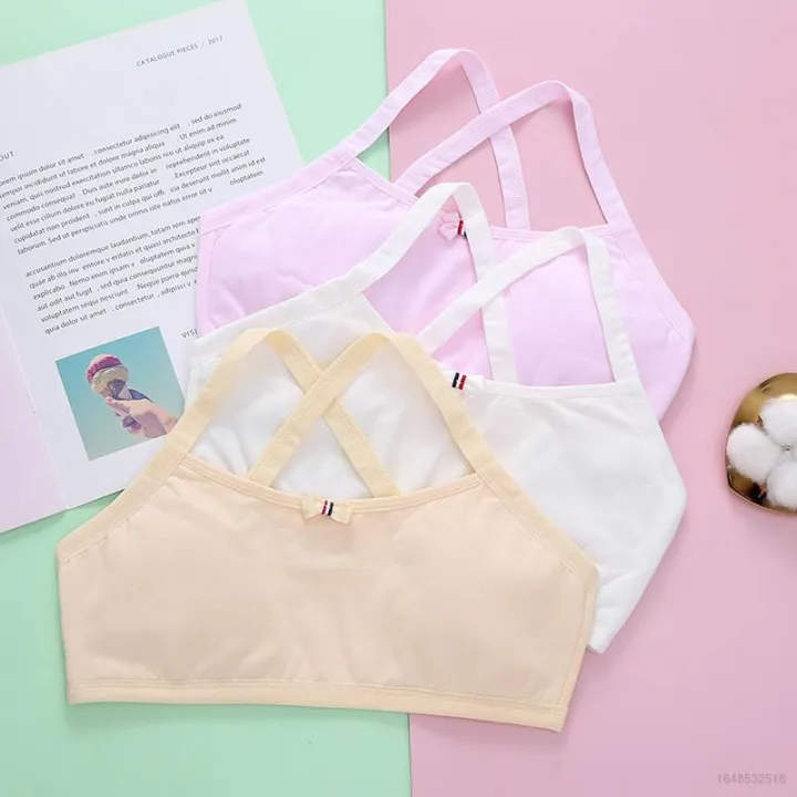 Xue 9-12 years old Kids Bra For Girl teens bralette tops girls ...