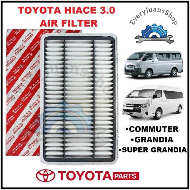 Toyota Air Filter - Hiace Commuter Grandia 3.0 Engine ( Rectangle Type ...