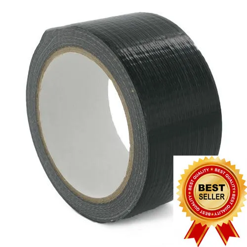READY STOCK Cloth Insulation Tape Black 45MM Binding / Marking / Label ...