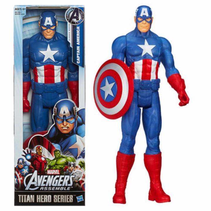 [SG STOCK] Hasbro Marvel Avengers - CAPTAIN AMERICA - 12 inch ...