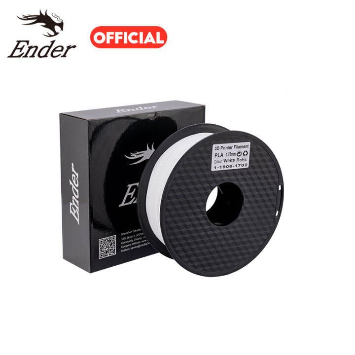 White Filament 3D Printer Parts 1KG PLA 1.75mm Plastic Consumables 3d ...