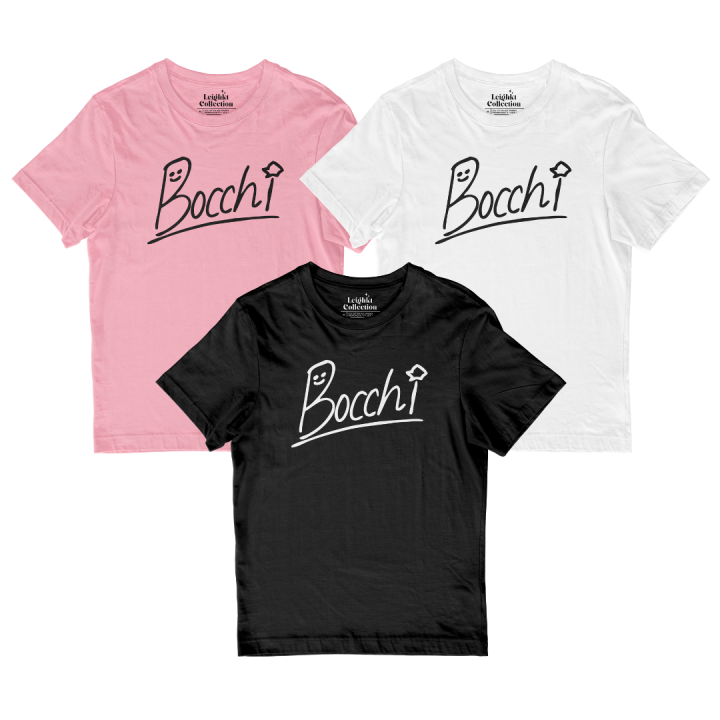 Bocchi Signature Anime Shirt 『Cotton Spandex』 Leighkt Collection ...