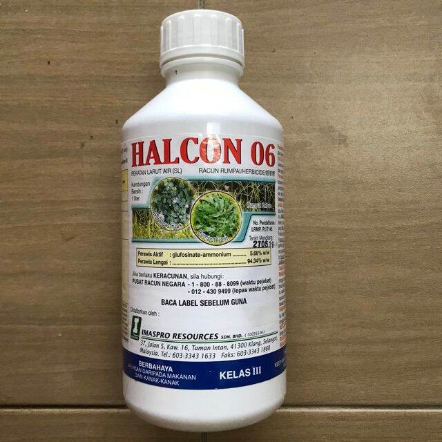 1L Racun Rumpai Halcon 06 / Racun Sentuh Rumpai | Lazada