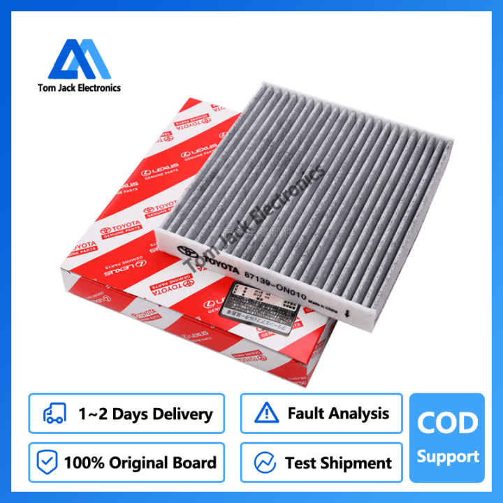 Toyota Cabin Filter Innova Fortuner Hilux Hiace Charcoal Type 87139 ...