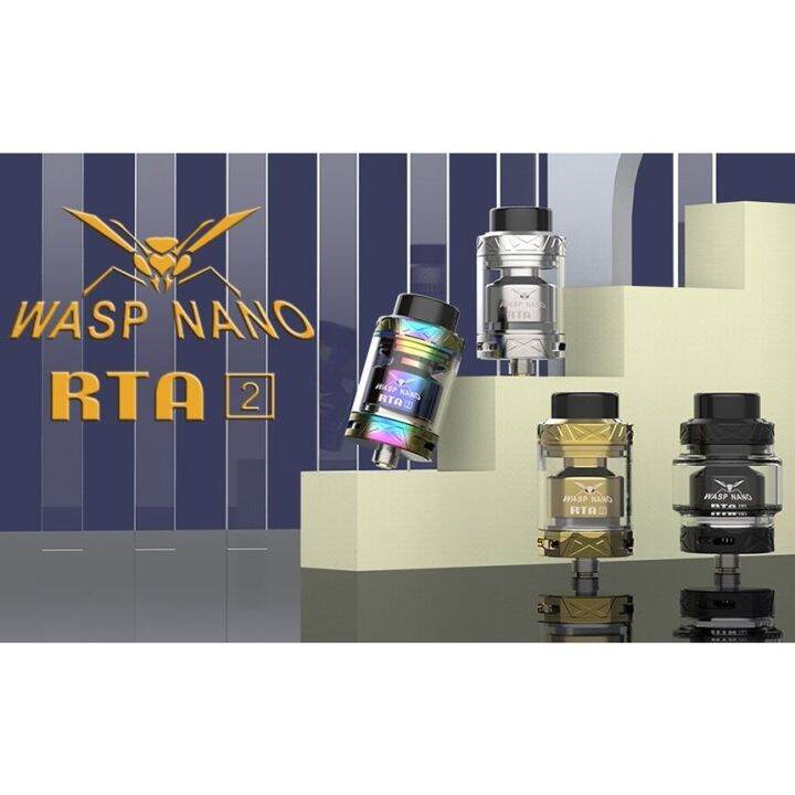 Oumier Wasp Nano RTA V2 Atomizer 3.8ml (24 mm) 100 Legit/Original ...
