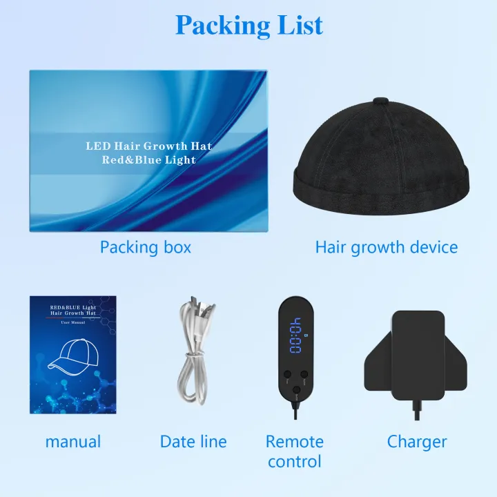 Kts Lllt Electric Laser Hair Growth Cap Device Hair Transplantation Hat