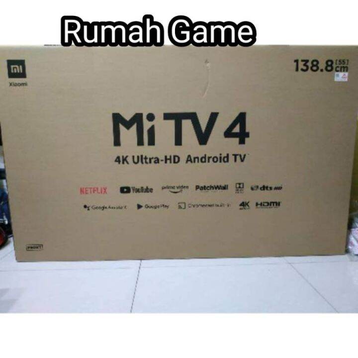 Smart Android Xiaomi Mi Tv 4 55 inch 4K HDR L55M5-5XIN - Garansi Resmi ...