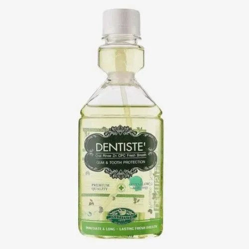 DENTISTE Oral Rinse Zinc CPC 200ml Obat Kumur Mouthwash untuk perokok ...