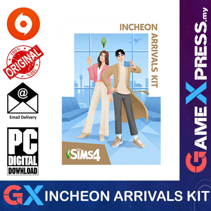 The Sims 4 Incheon Arrivals Kit PC / Mac Game Origin Platform | Lazada