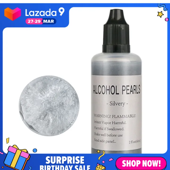 Metallic Alcohol Pigment Resin Dye Alcohol-Based Ink Concentrated Paint ...