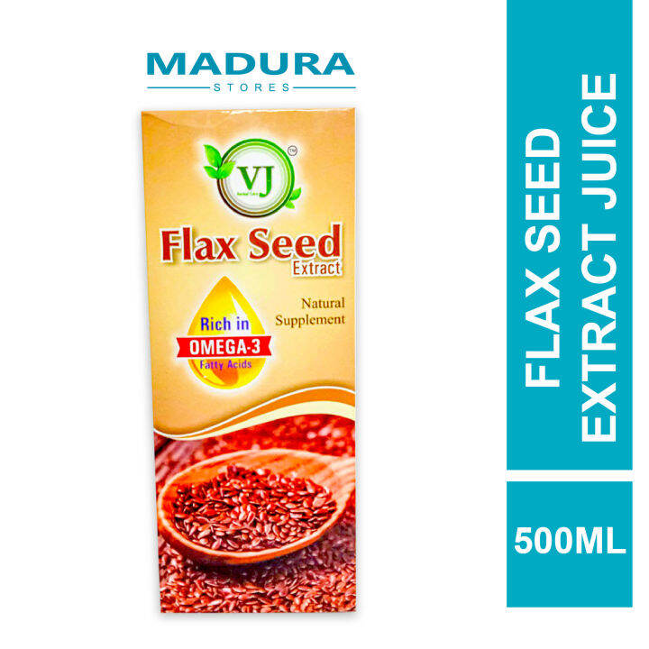 Payday Sales Vj Herbals Flax Seed Extract Juice 500ml Lazada