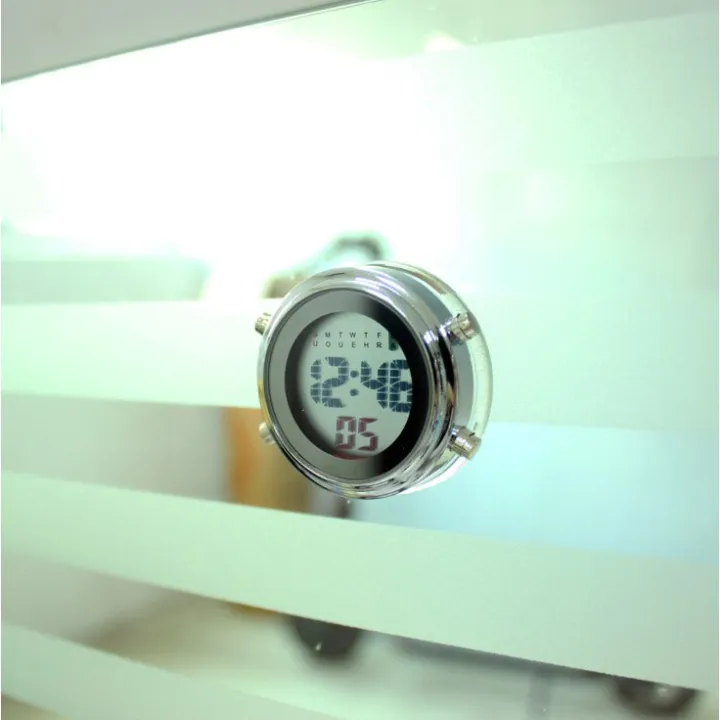 [PREDOLO2] Mini Motorcycle Clock Watch Waterproof Stick-On Motorbike ...