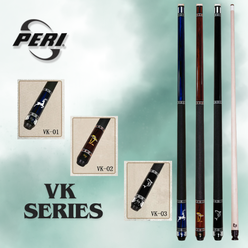 PERI VK Cues Series For Billiard (P20-Shaft, Free Extension, 2x2 Case) | Lazada PH